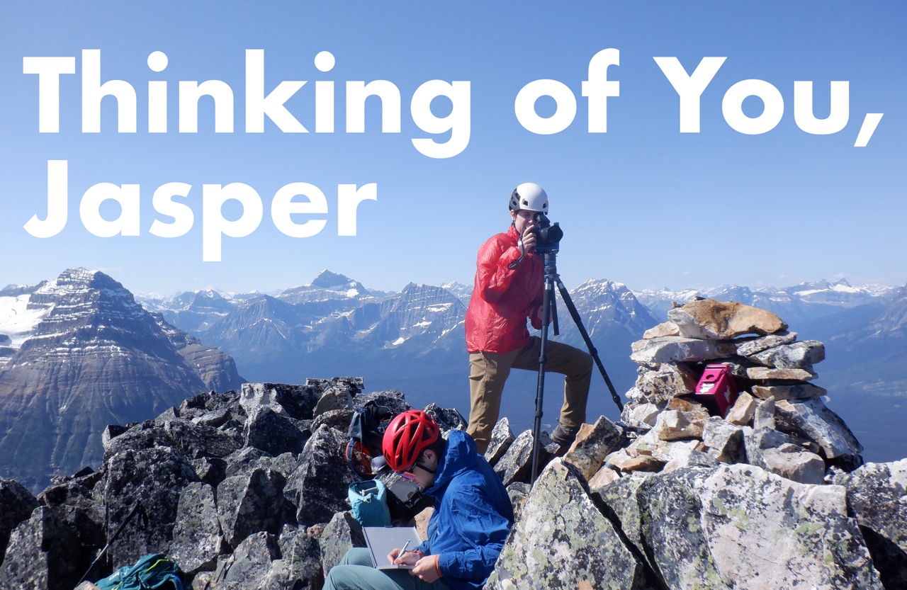 Thinking of you, Jasper | Mountain Legacy Project